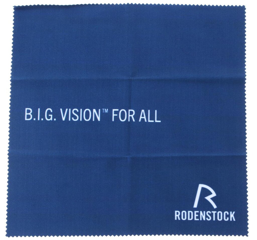 Schönes Microfasertuch von Rodenstock - B.I.G. VISION FOR ALL - Aufdr